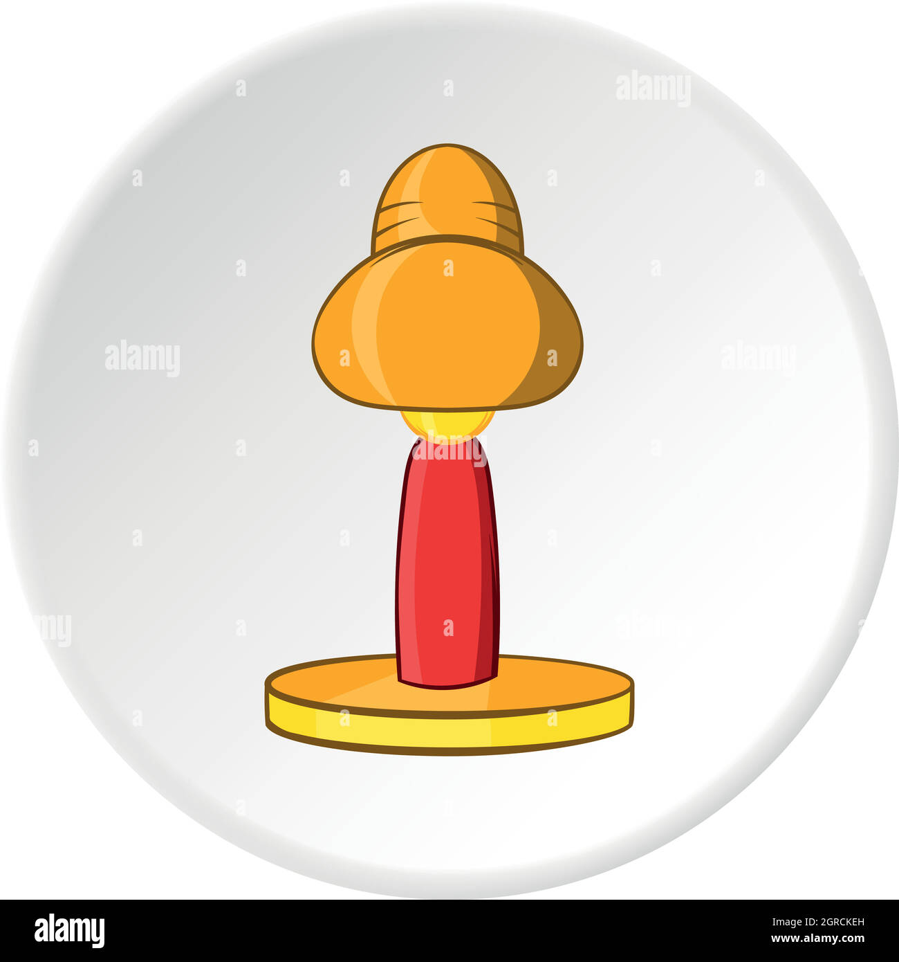 Table lamp icon, cartoon style Stock Vector Image & Art - Alamy