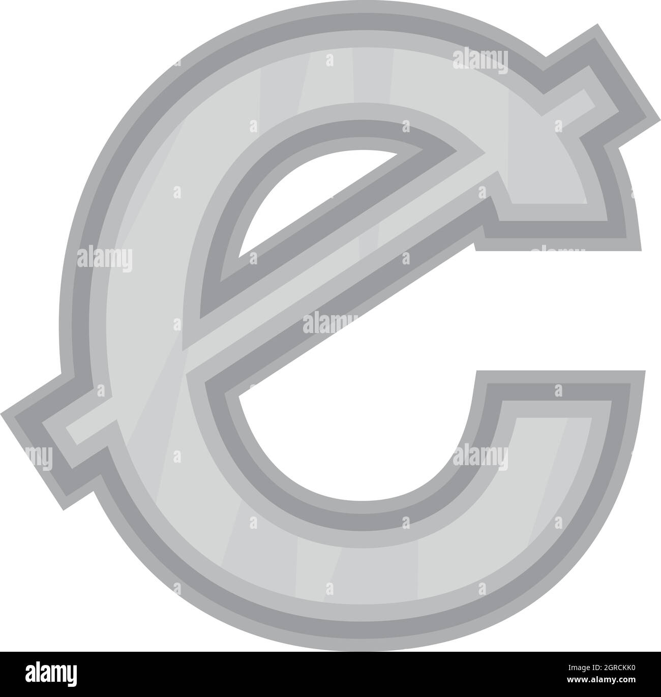 Sign of money ghanaian cedi icon Stock Vector Image & Art - Alamy