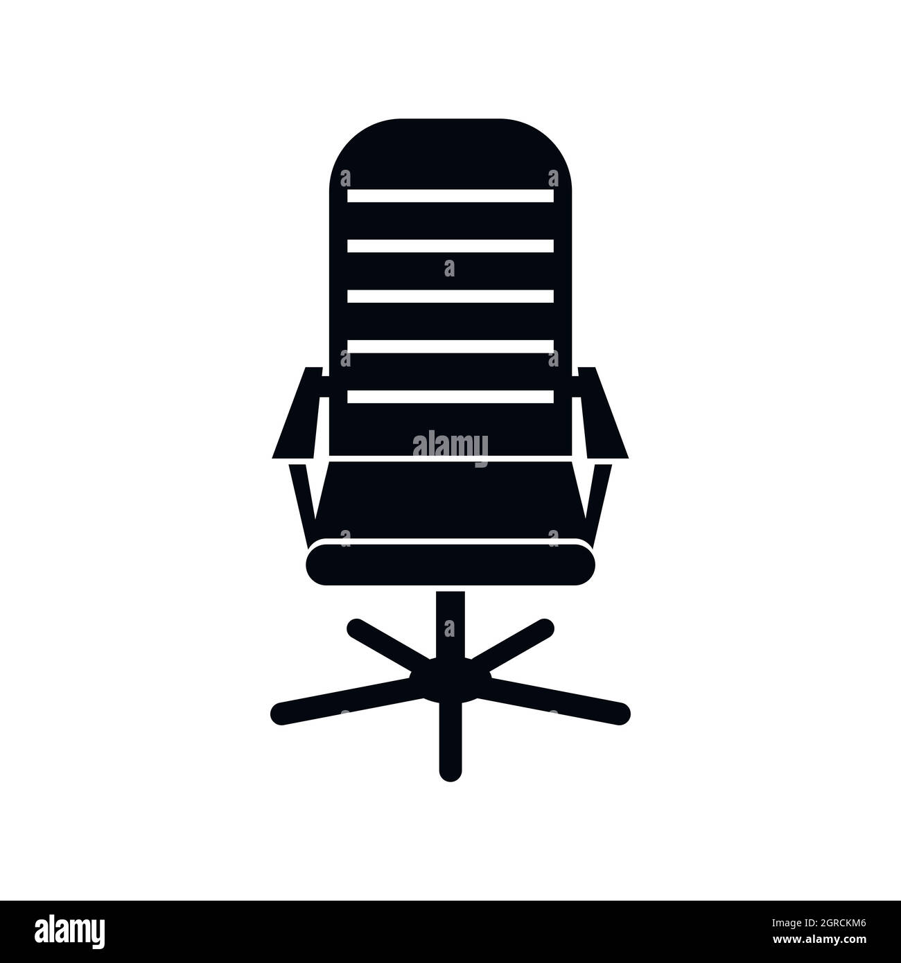 Empty office chair Stock Vector Images - Alamy