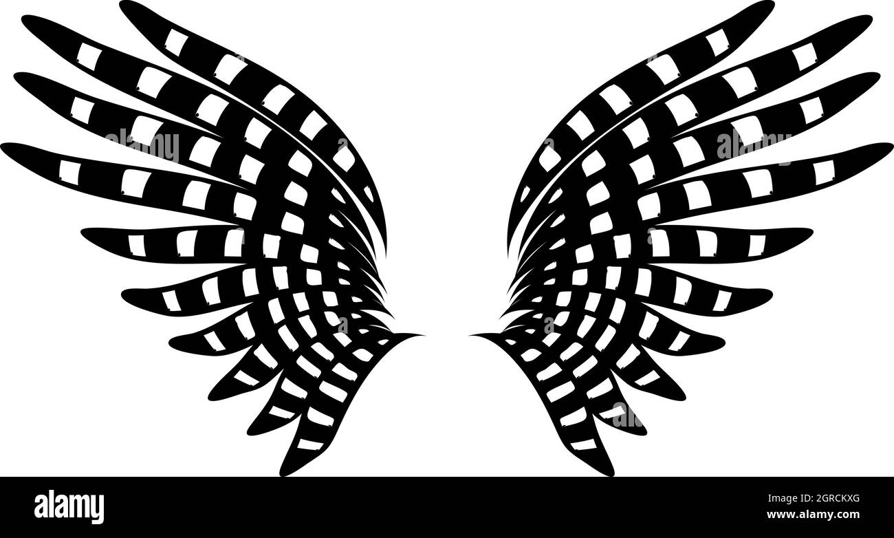 Abstract bird wings hi-res stock photography and images - Alamy