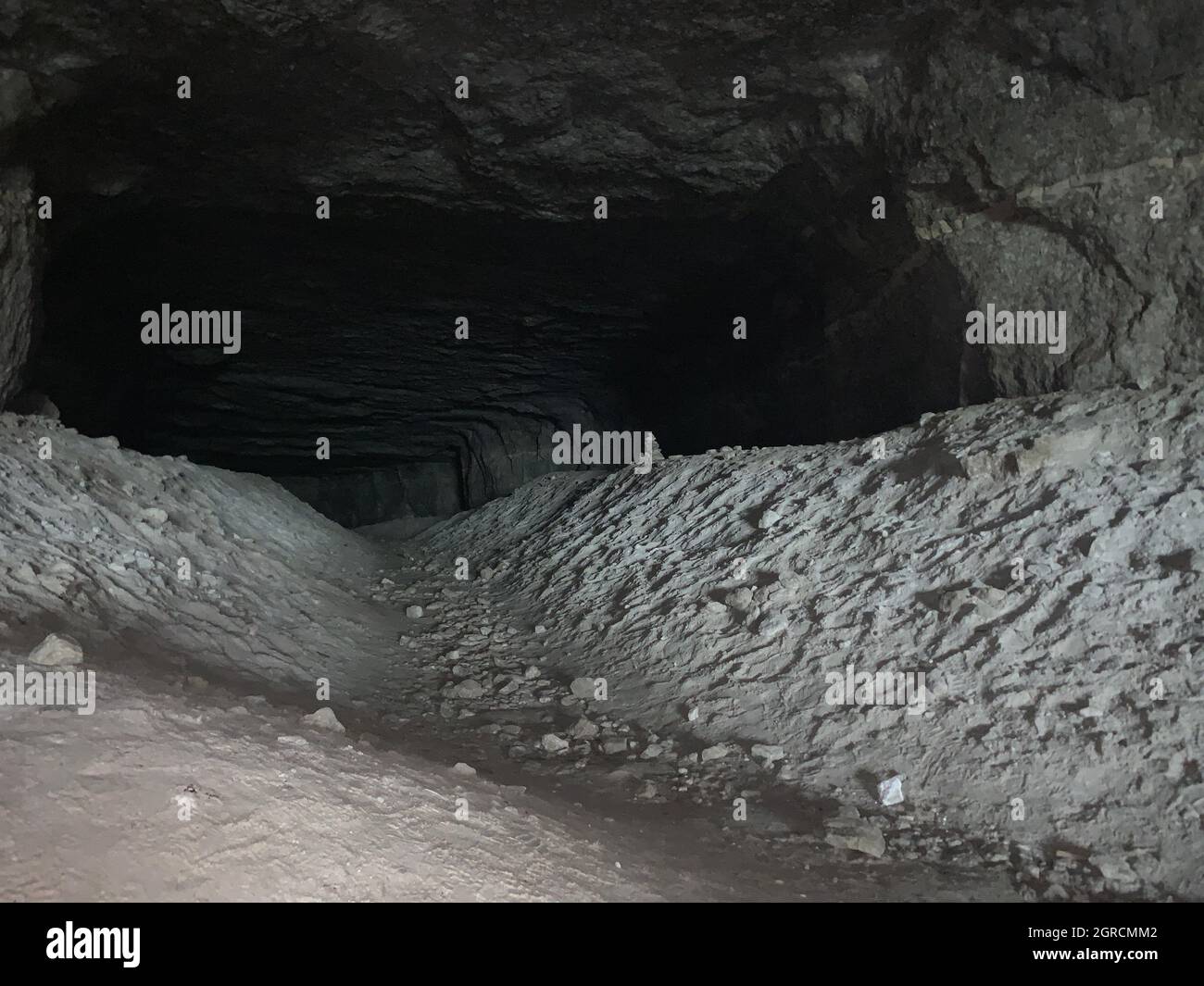 Dark and scary cave. Mistery Stock Photo - Alamy