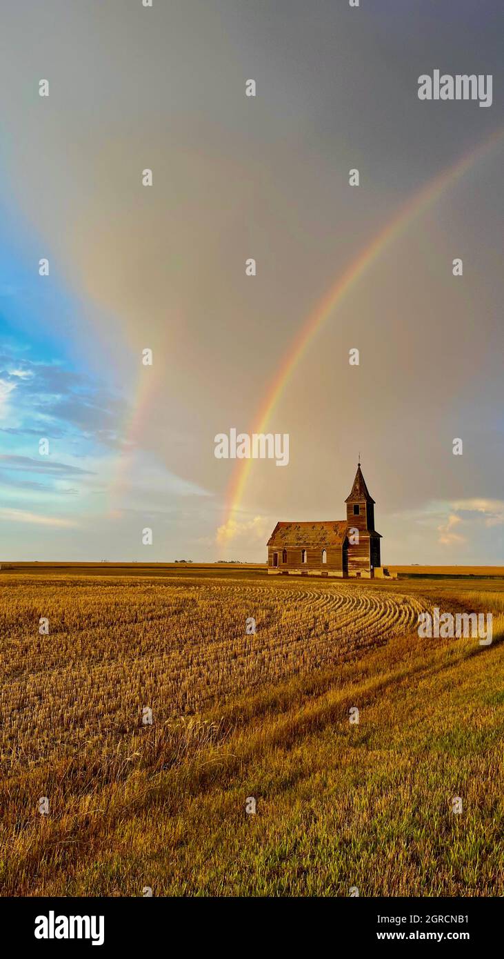 Rainbow Under Building High Resolution Stock Photography and Images - Alamy