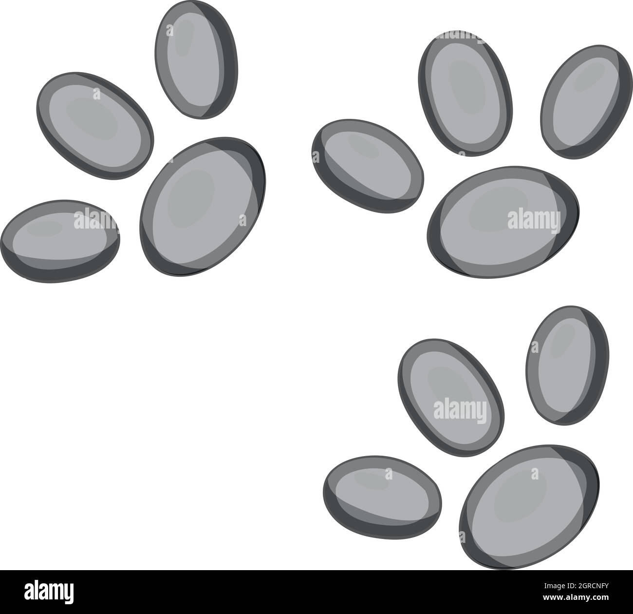 Dog illustration prints Cut Out Stock Images & Pictures - Alamy