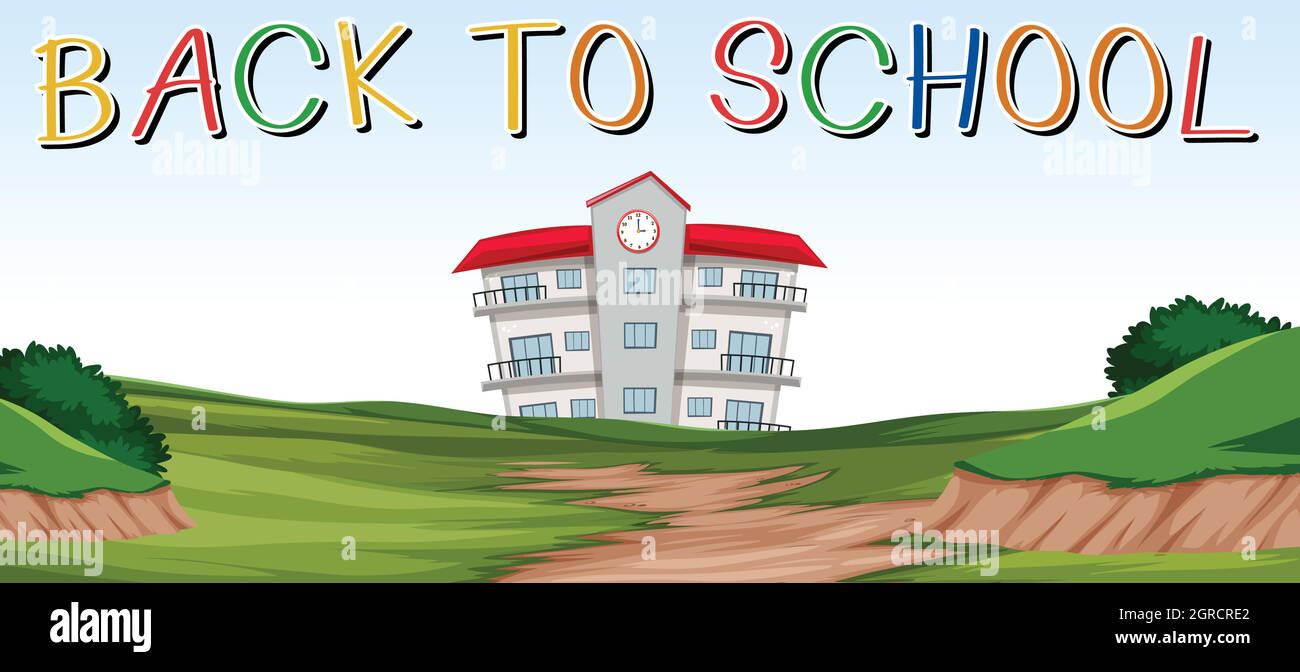 Back to the house Stock Vector Images - Alamy