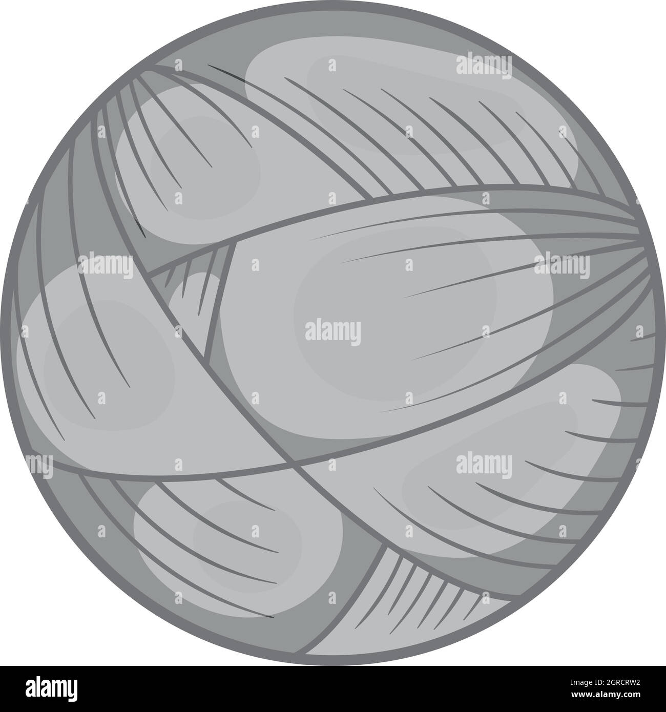 Ball yarn round skein Stock Vector Images - Alamy