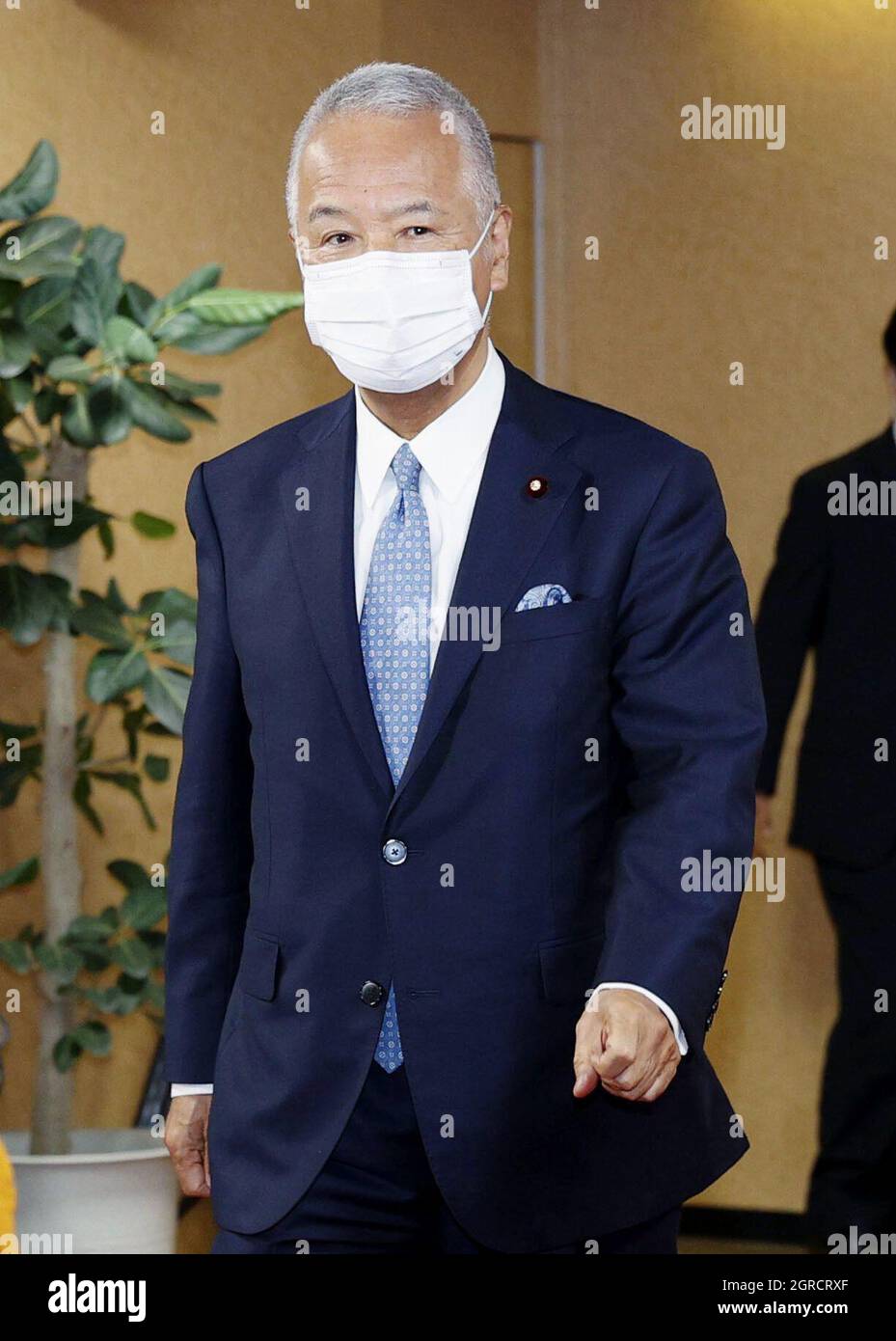 Akira Amari, new secretary general of Japan's ruling Liberal Democratic ...