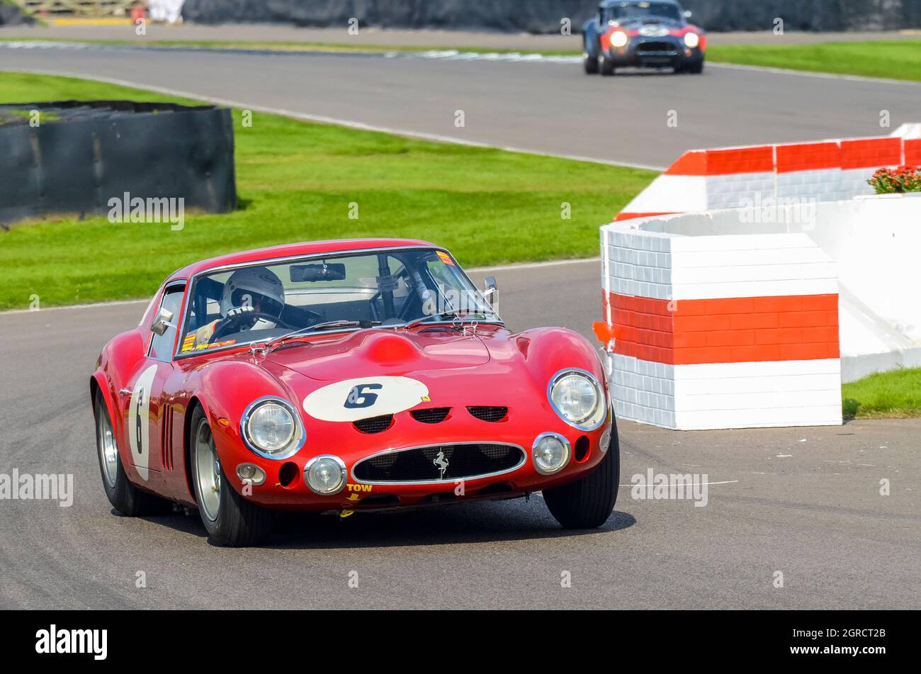 1963 Ferrari 330 GTO classic, vintage race car, racing in the RAC ...