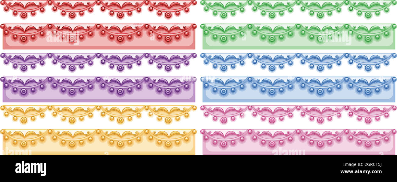 Light patterns many Stock Vector Images - Alamy