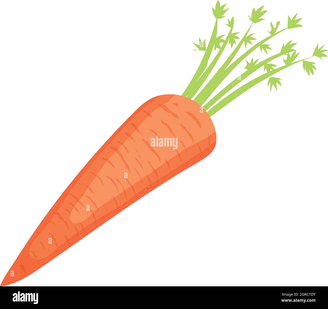 Carrot icon, cartoon style Stock Vector Image & Art - Alamy