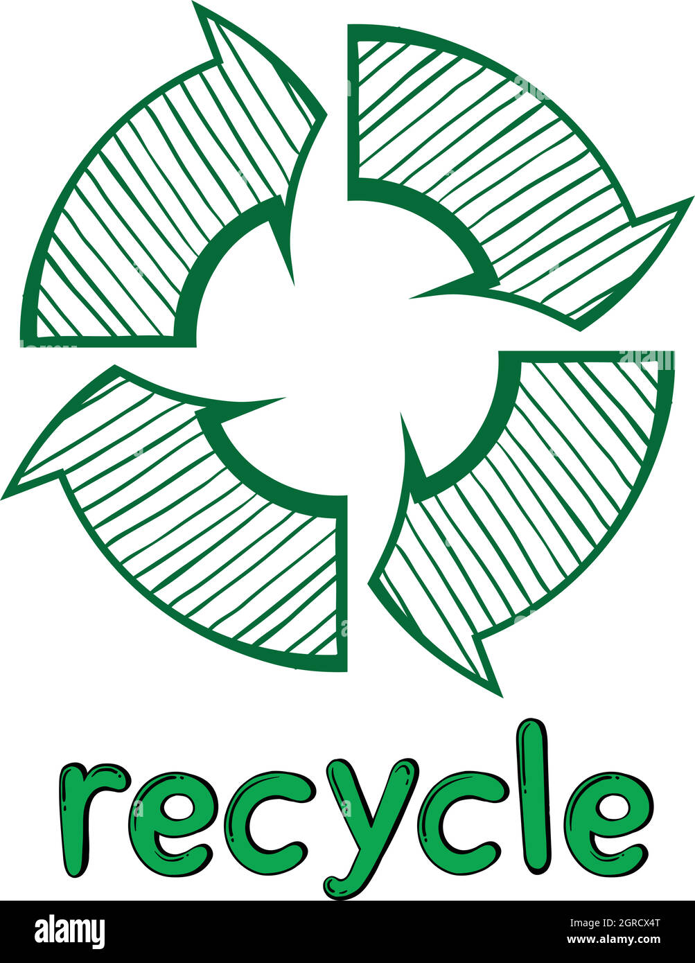 Recycle symbol hi-res stock photography and images - Alamy