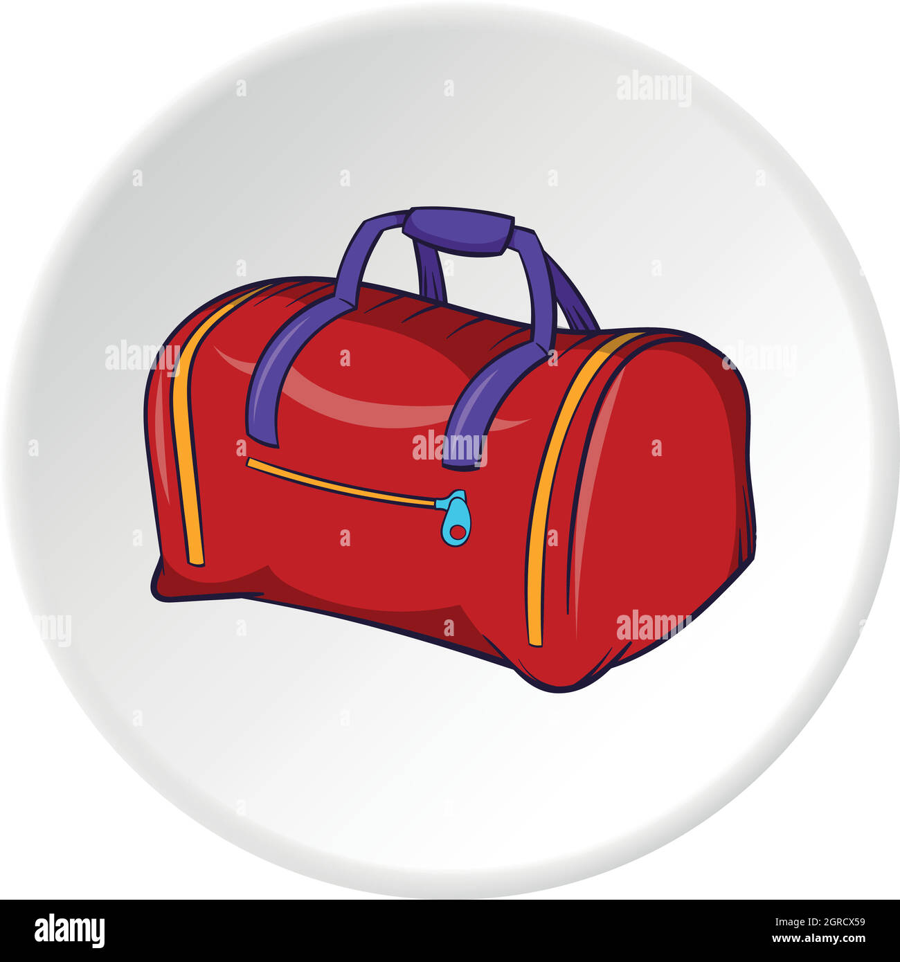 Bag icon, cartoon style Stock Vector Image & Art - Alamy