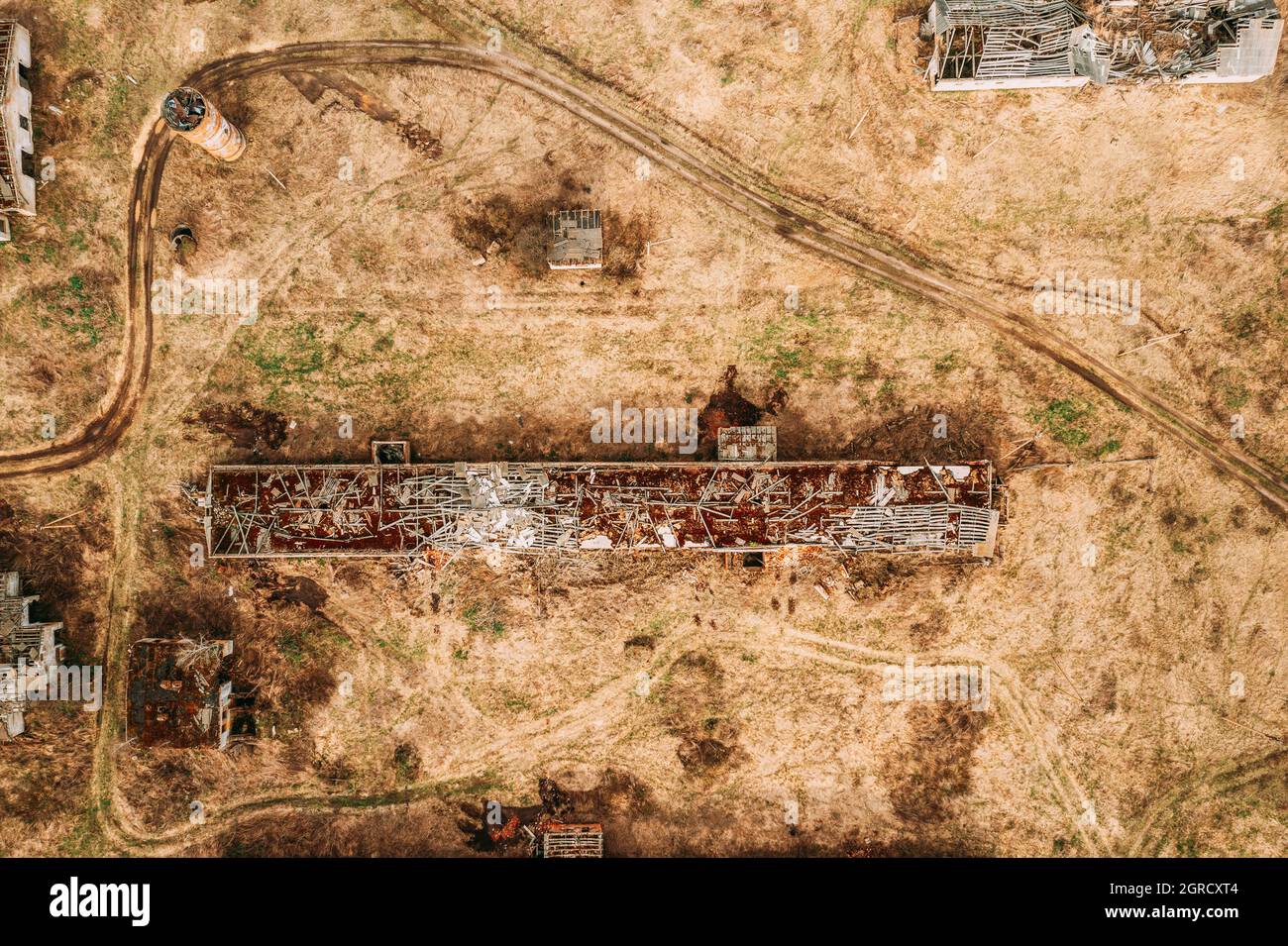 Rural soviet farm abandoned hi-res stock photography and images - Alamy