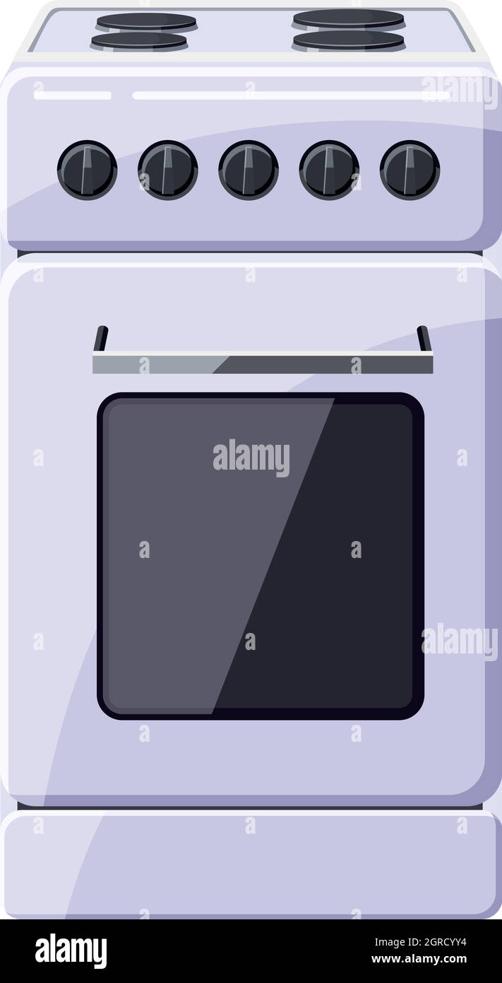 Electric cooking stove Stock Vector Images - Alamy