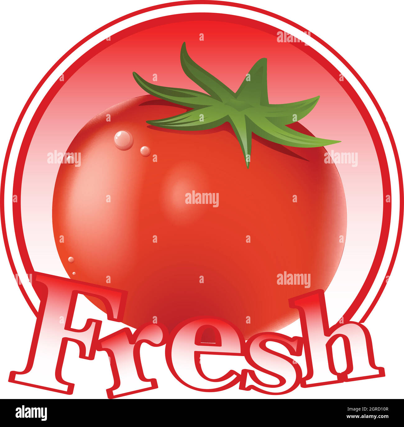 Tomato banner Stock Vector Images - Alamy