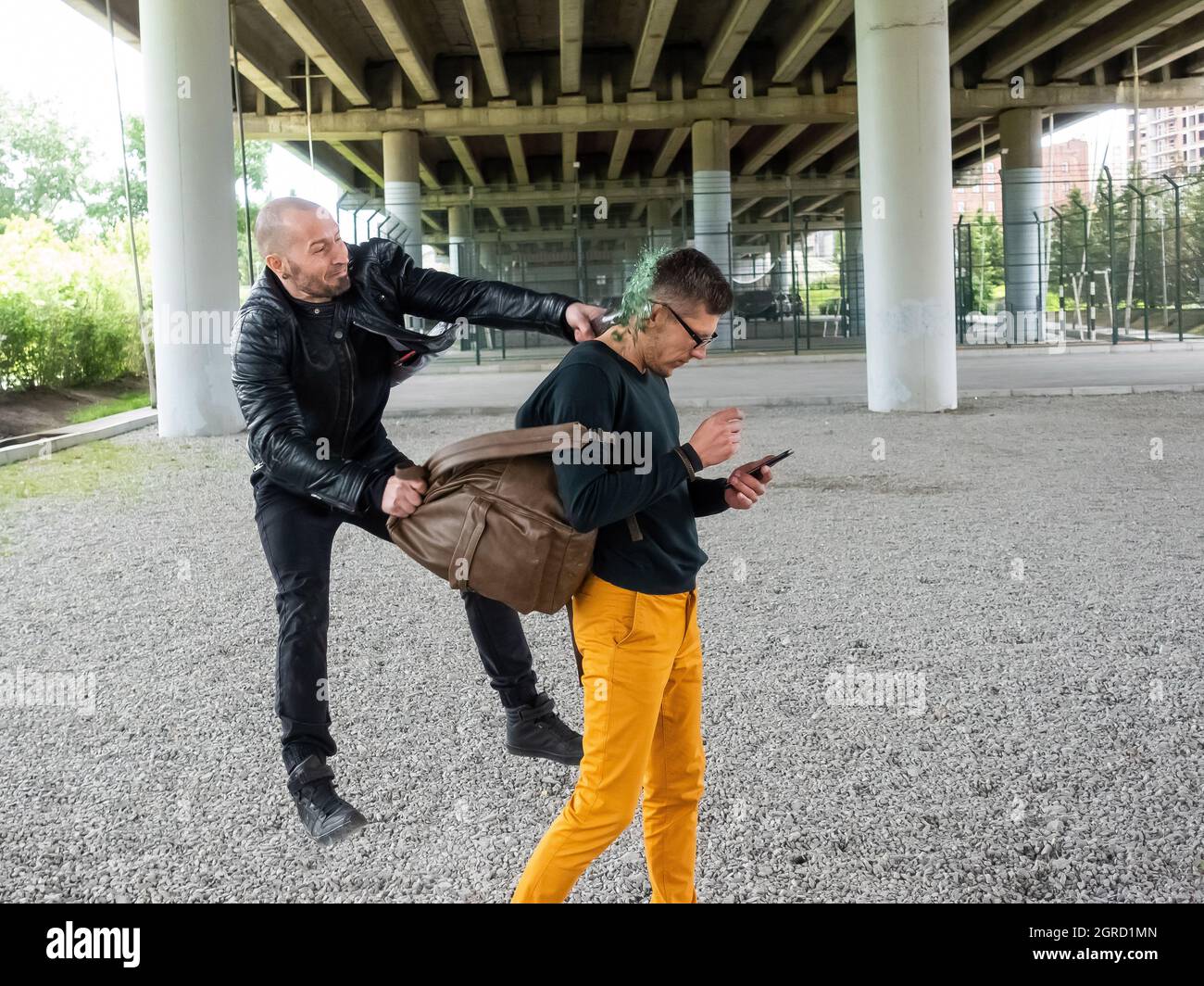 Attacking man hi-res stock photography and images - Alamy