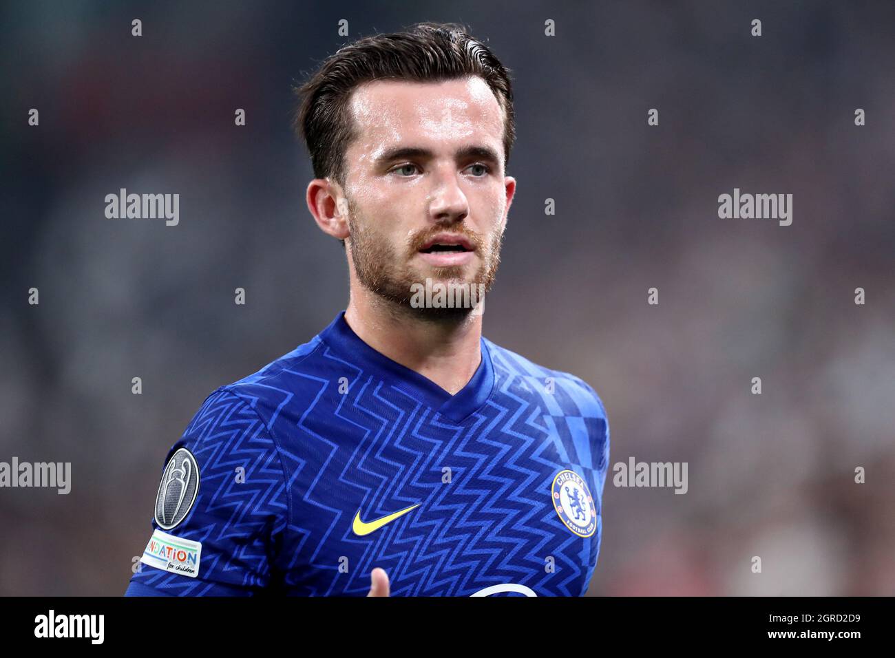 Ben Chilwell of Chelsea Fc looks on during the Uefa Champions League ...