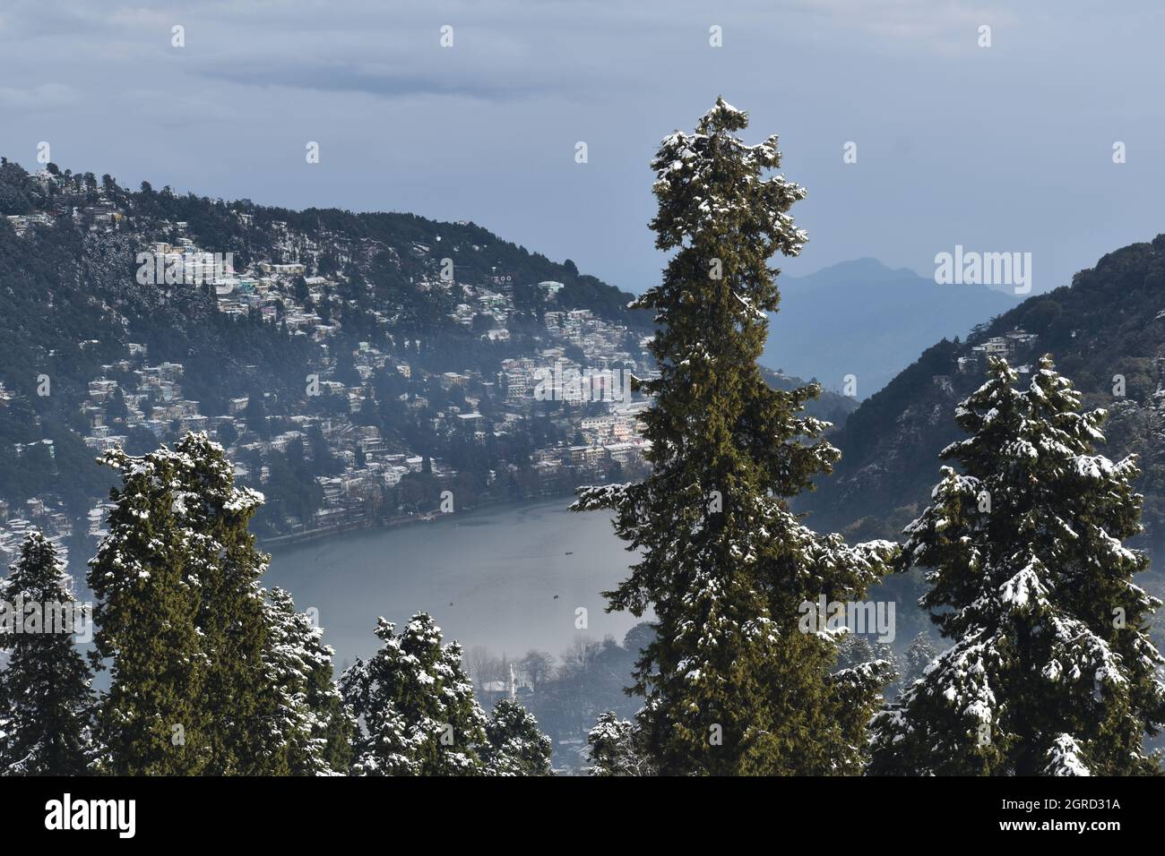 Snow view peak nainital hi-res stock photography and images - Alamy