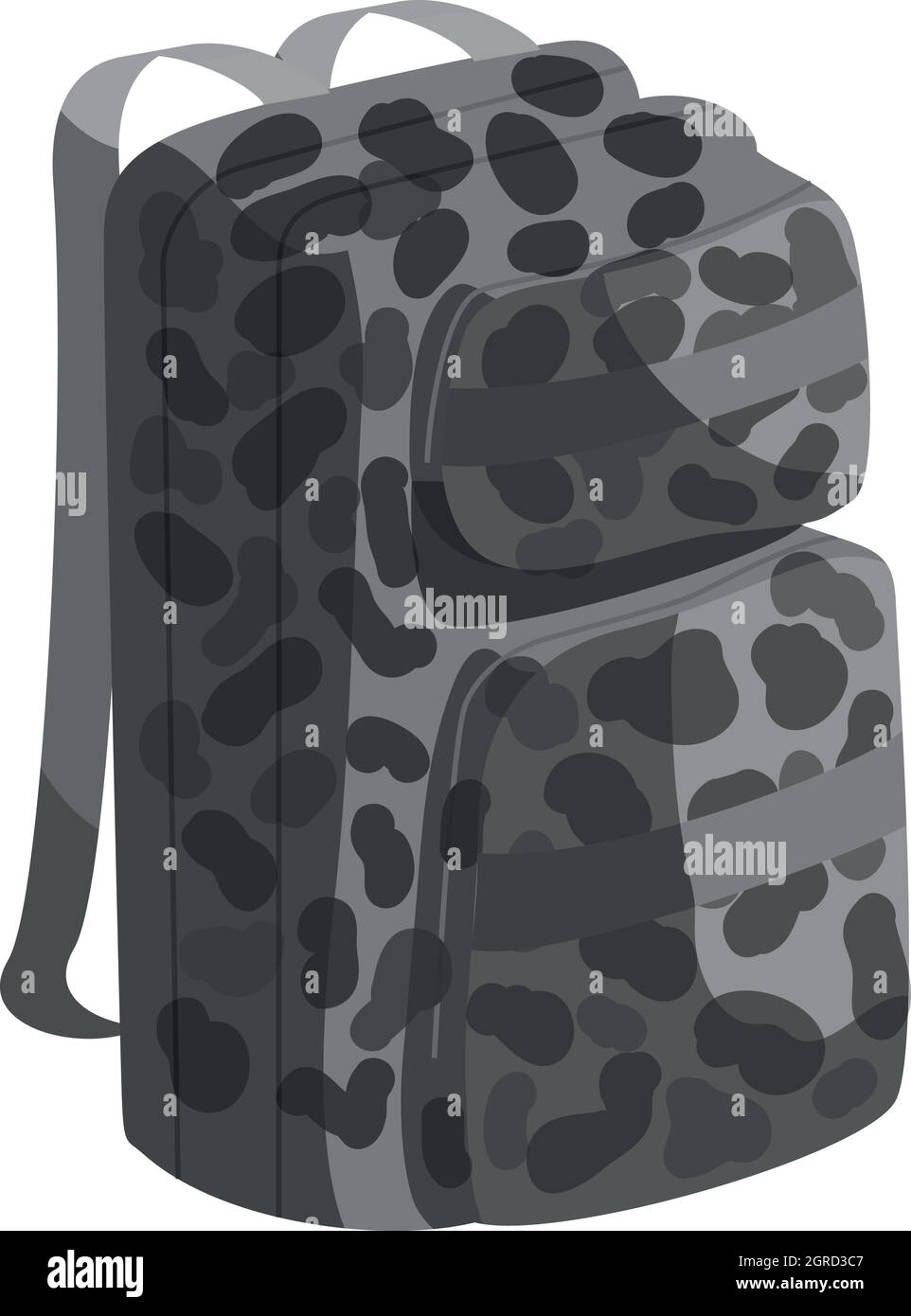 Black backpack Stock Vector Images - Alamy