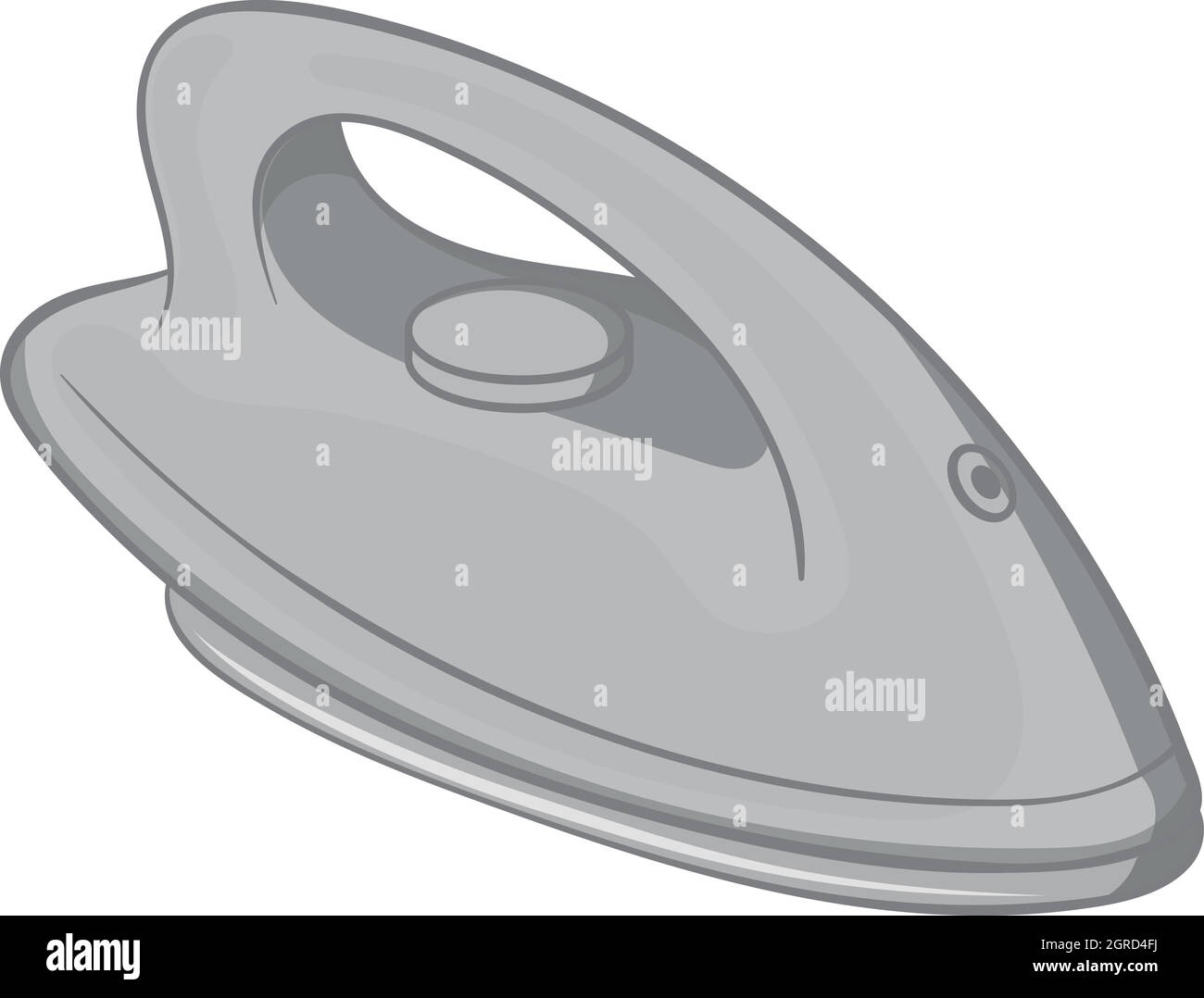 Iron icon, black monochrome style Stock Vector Image & Art - Alamy