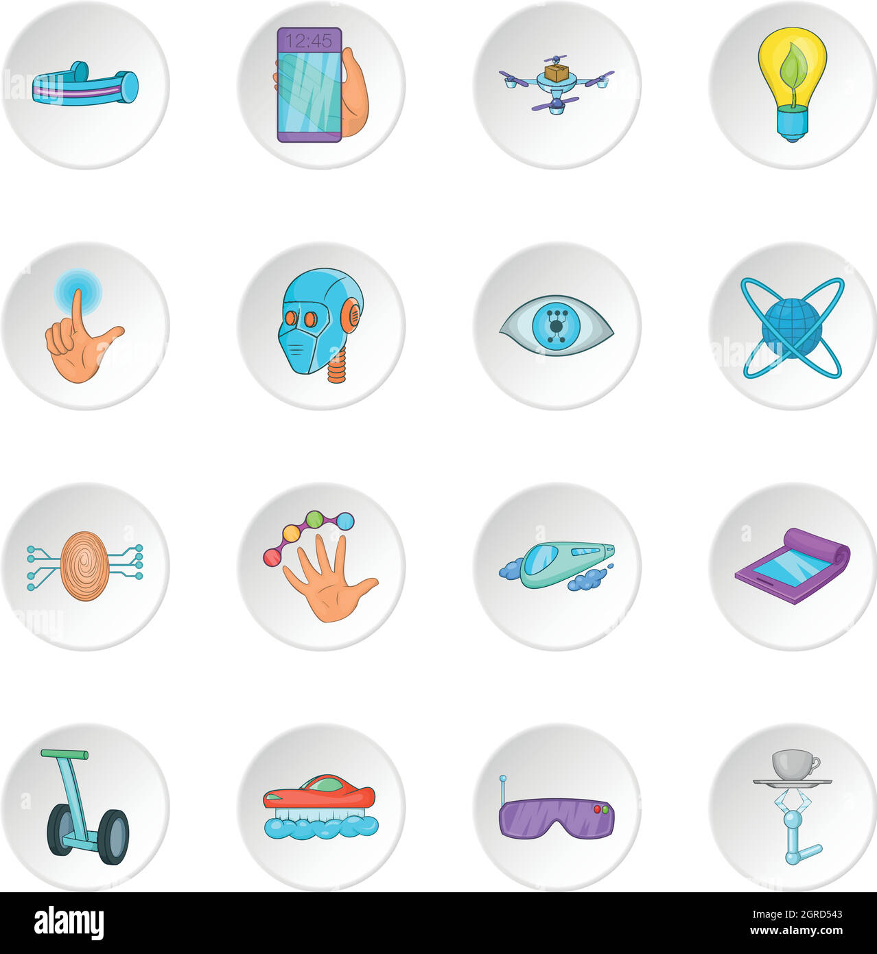 Brain cartoon set hi-res stock photography and images - Alamy