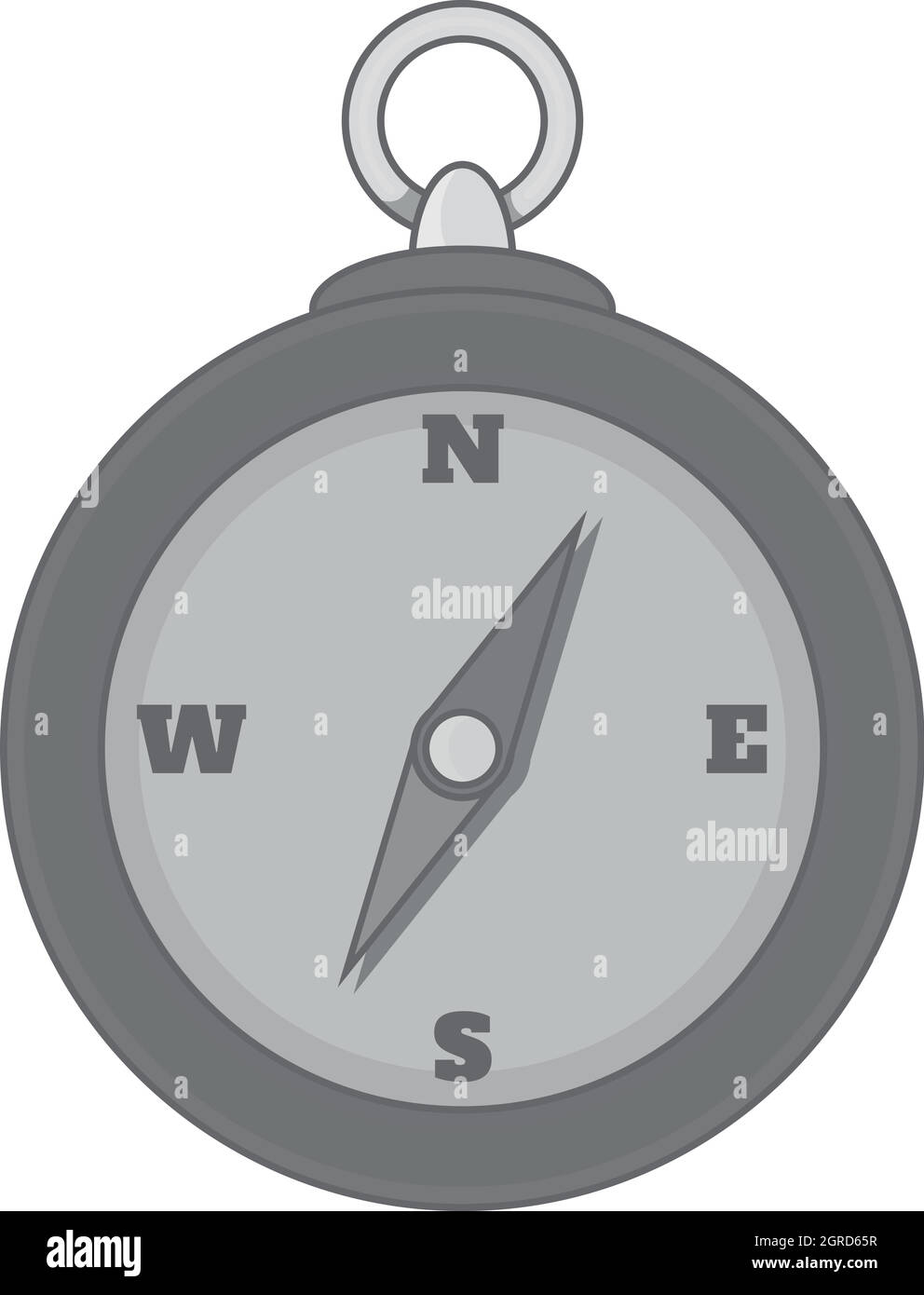 Black compass Stock Vector Images - Alamy