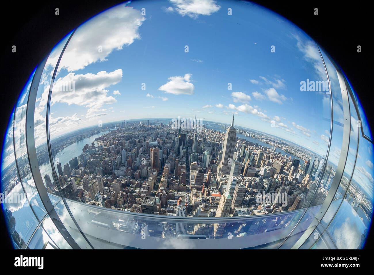 View of the city from observation deck SUMMIT built on top of One ...