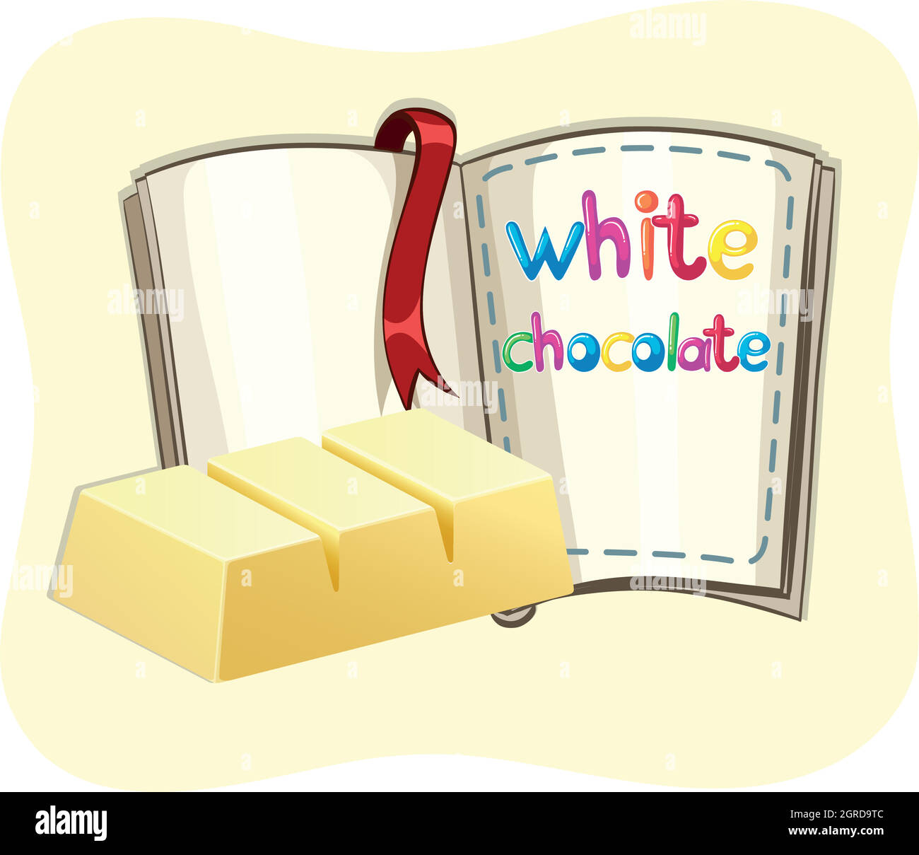 Chocolate bar background Stock Vector Images - Alamy