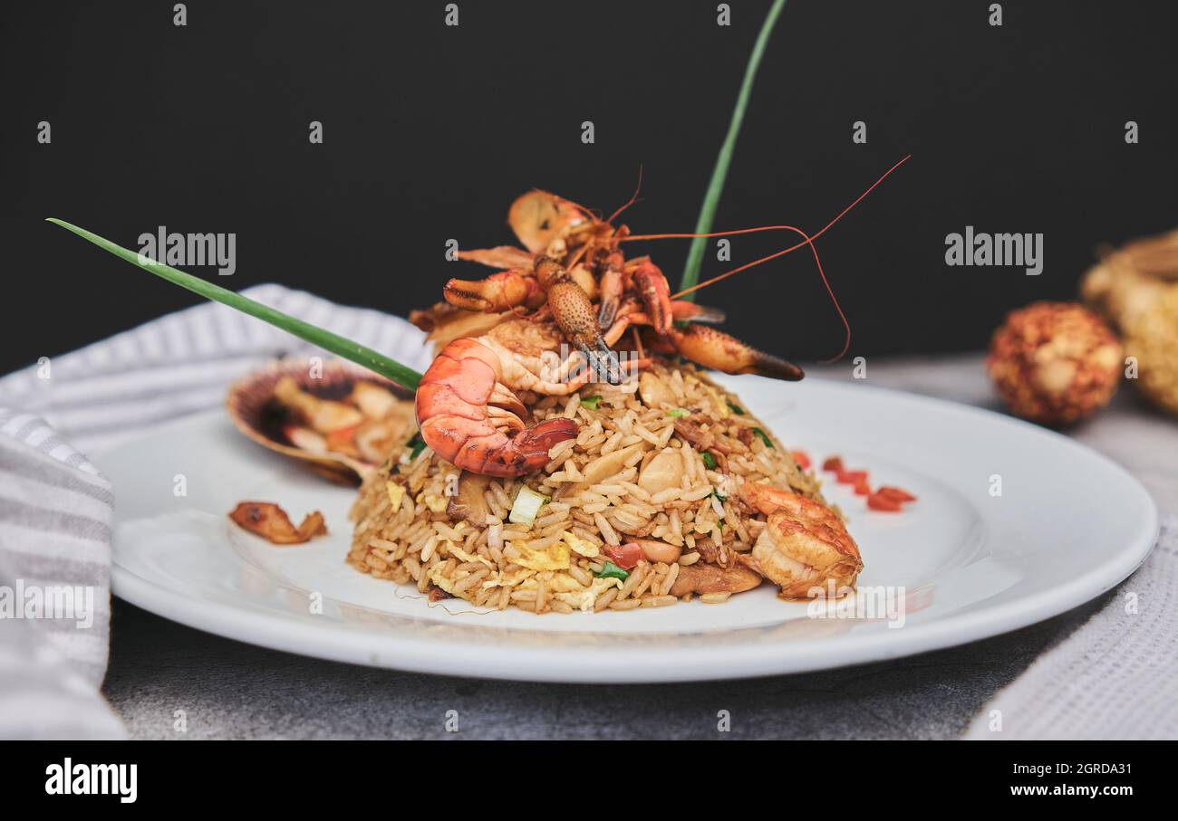 Arroz chaufa de peru hi-res stock photography and images - Alamy