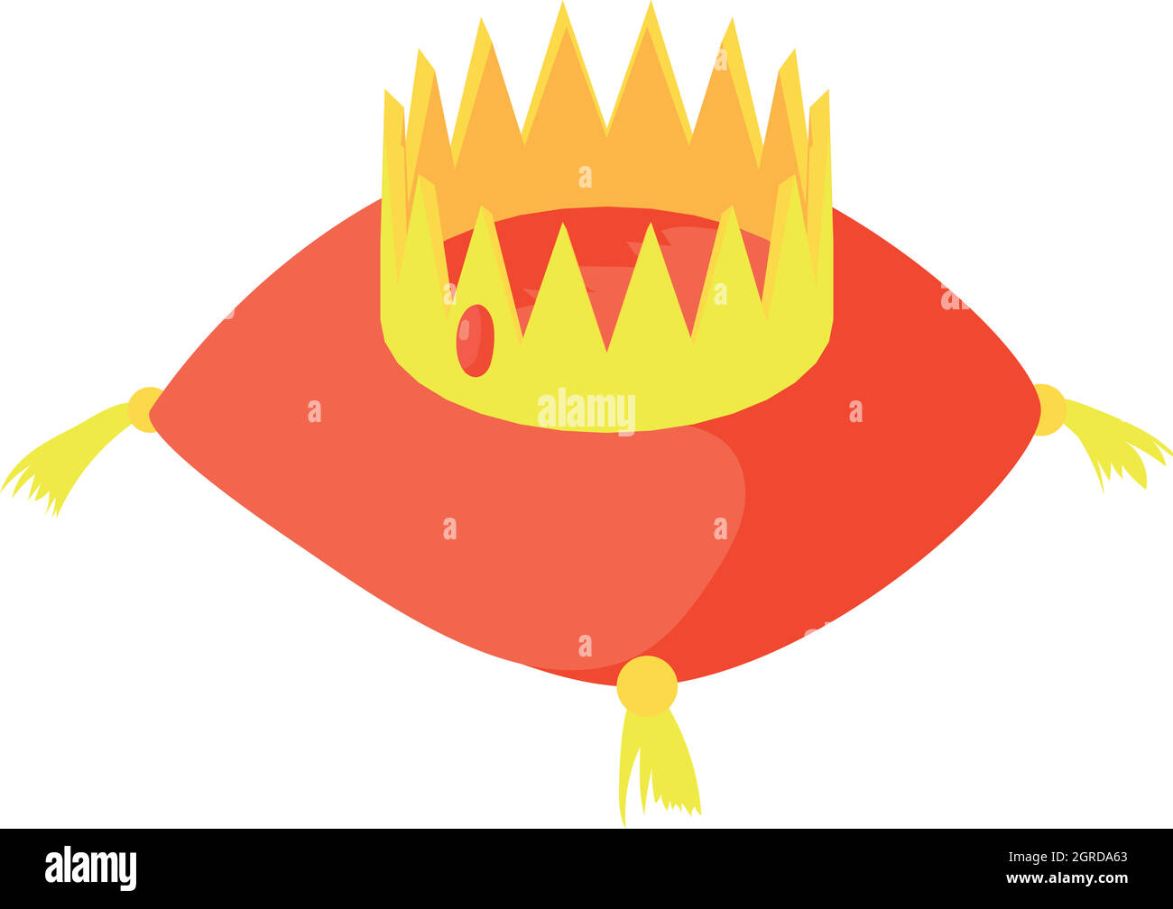 Pillow cushion white vector Cut Out Stock Images & Pictures - Alamy