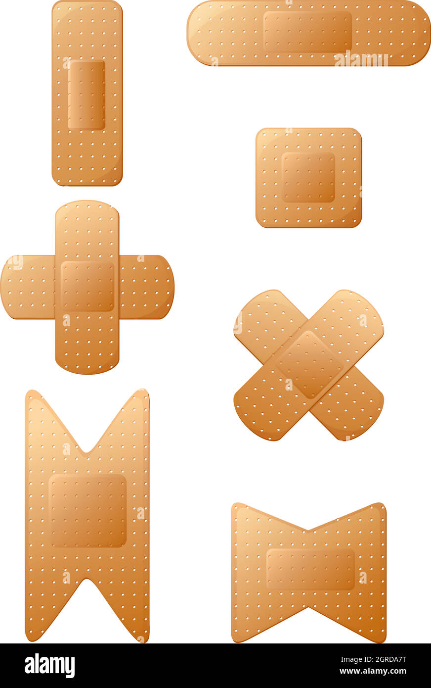 Plasters for first-aid Stock Vector Image & Art - Alamy