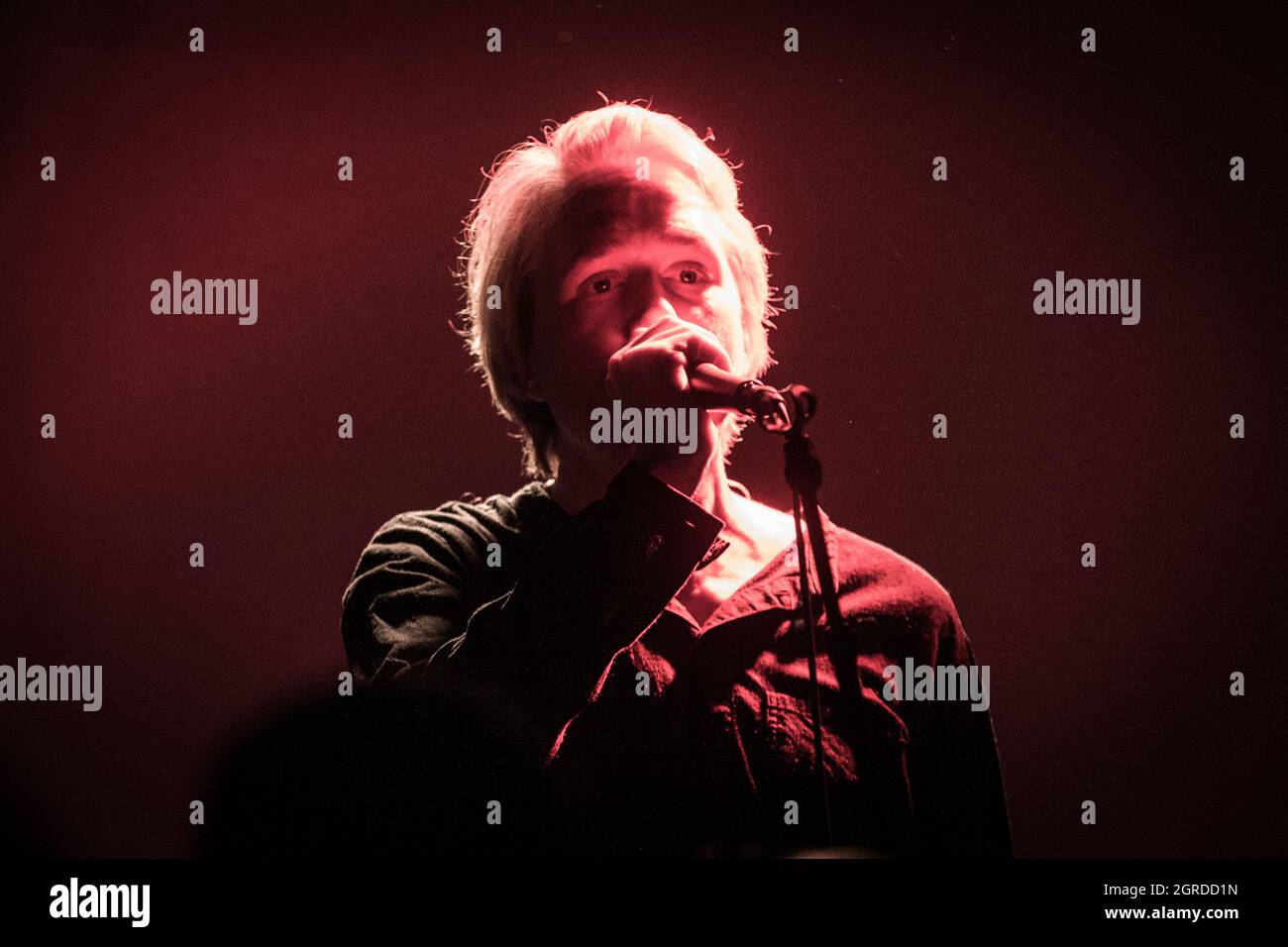 Copenhagen, Denmark. 01st, September 2021. The Danish band Mew performs ...
