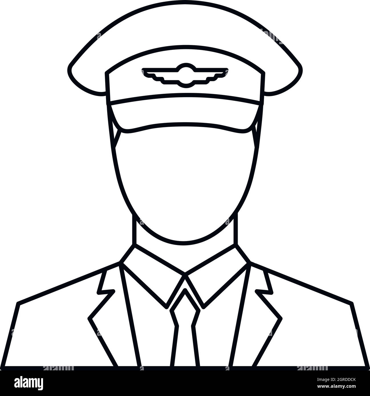 Pilot icon, outline style Stock Vector Image & Art - Alamy Pilot icon, outline style Stock Vector Image & Art - Alamy