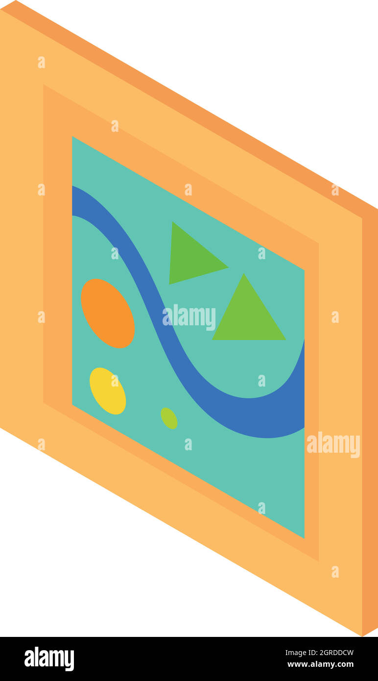 Art work in museum Stock Vector Images - Alamy