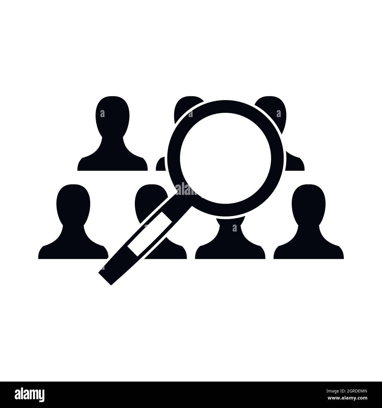 Interview job icon simple Cut Out Stock Images & Pictures - Alamy