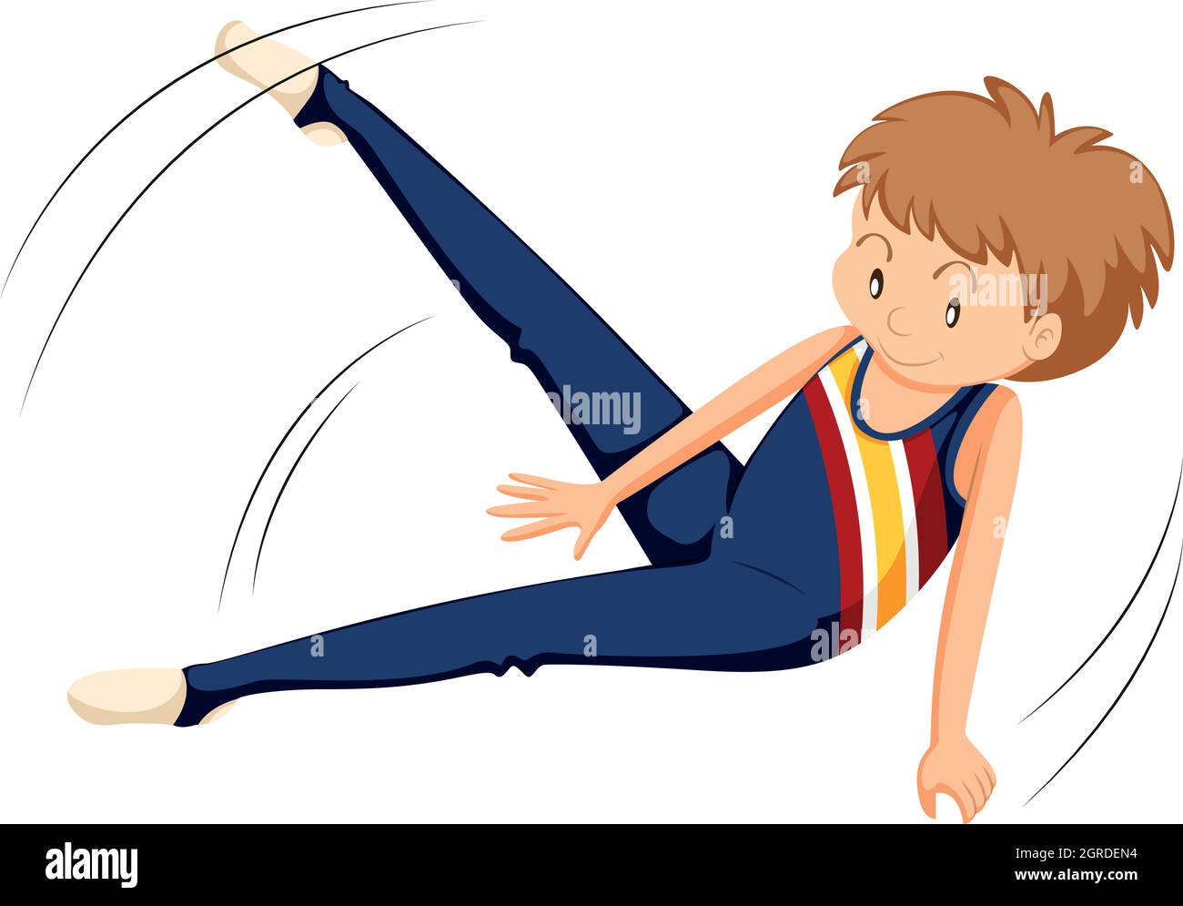 Athlete leisure Stock Vector Images - Alamy