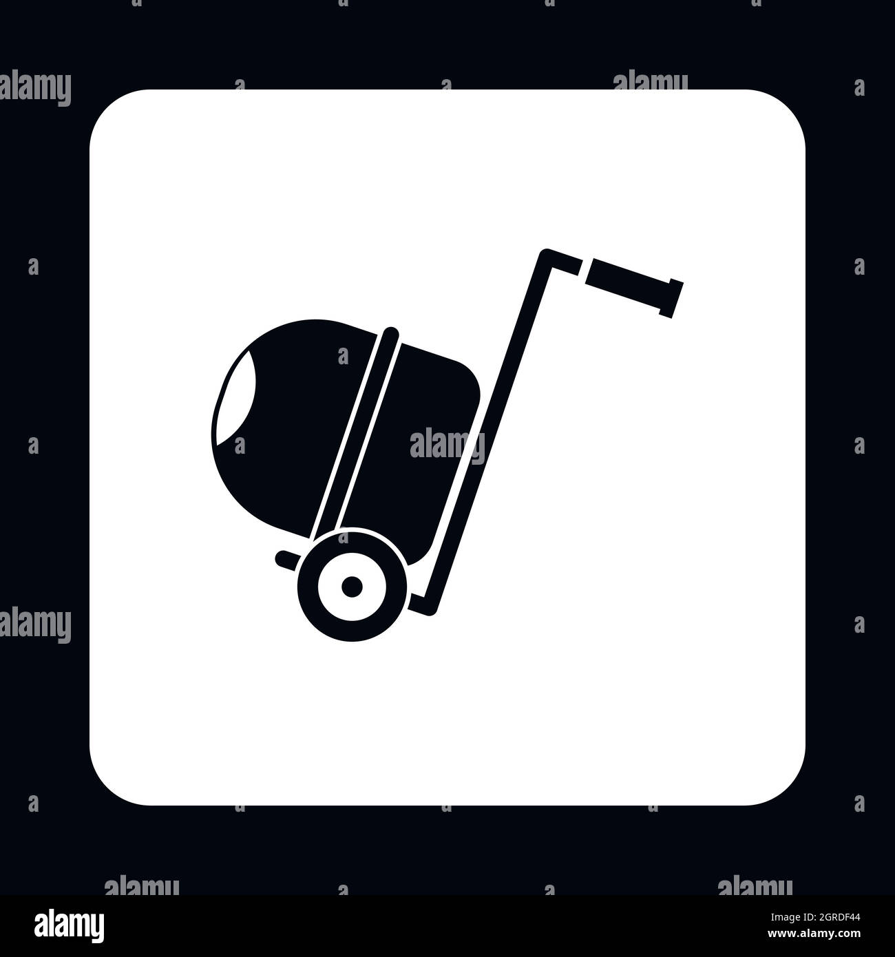 Concrete mixer icon, simple style Stock Vector Image & Art - Alamy