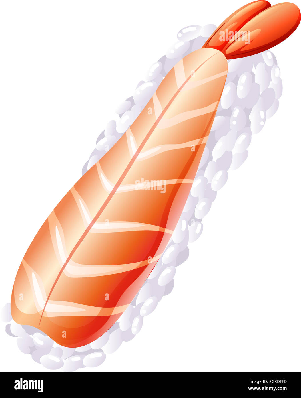 A topview of a sushi Stock Vector Image & Art - Alamy