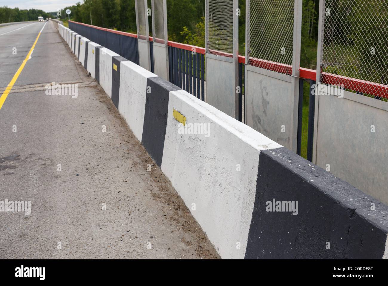 Separation Barrier For Black And White High Resolution Stock ...