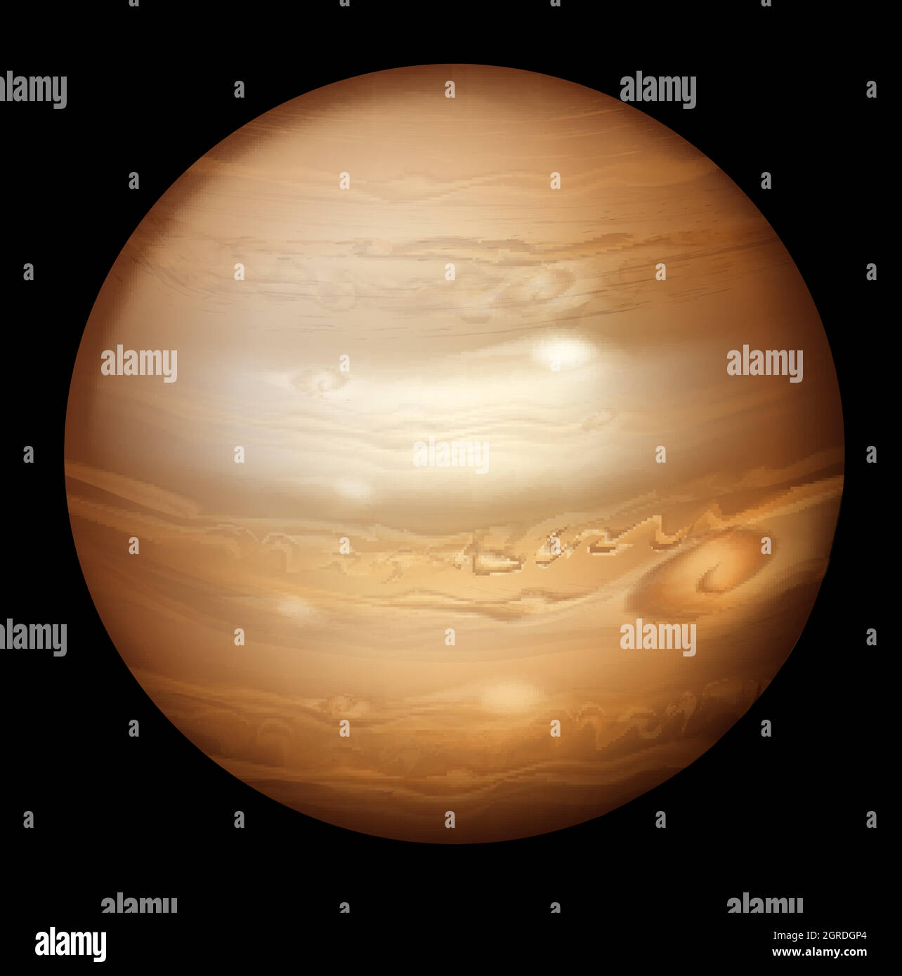 Drawing jupiter planet solar hi-res stock photography and images - Alamy