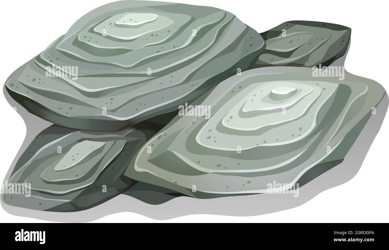 Close up on rock Stock Vector Images - Alamy