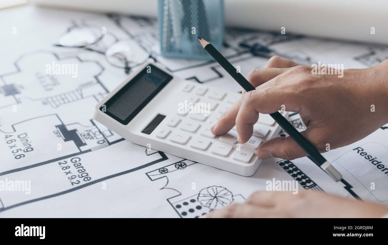 Engineering office and calculate hi-res stock photography and images ...