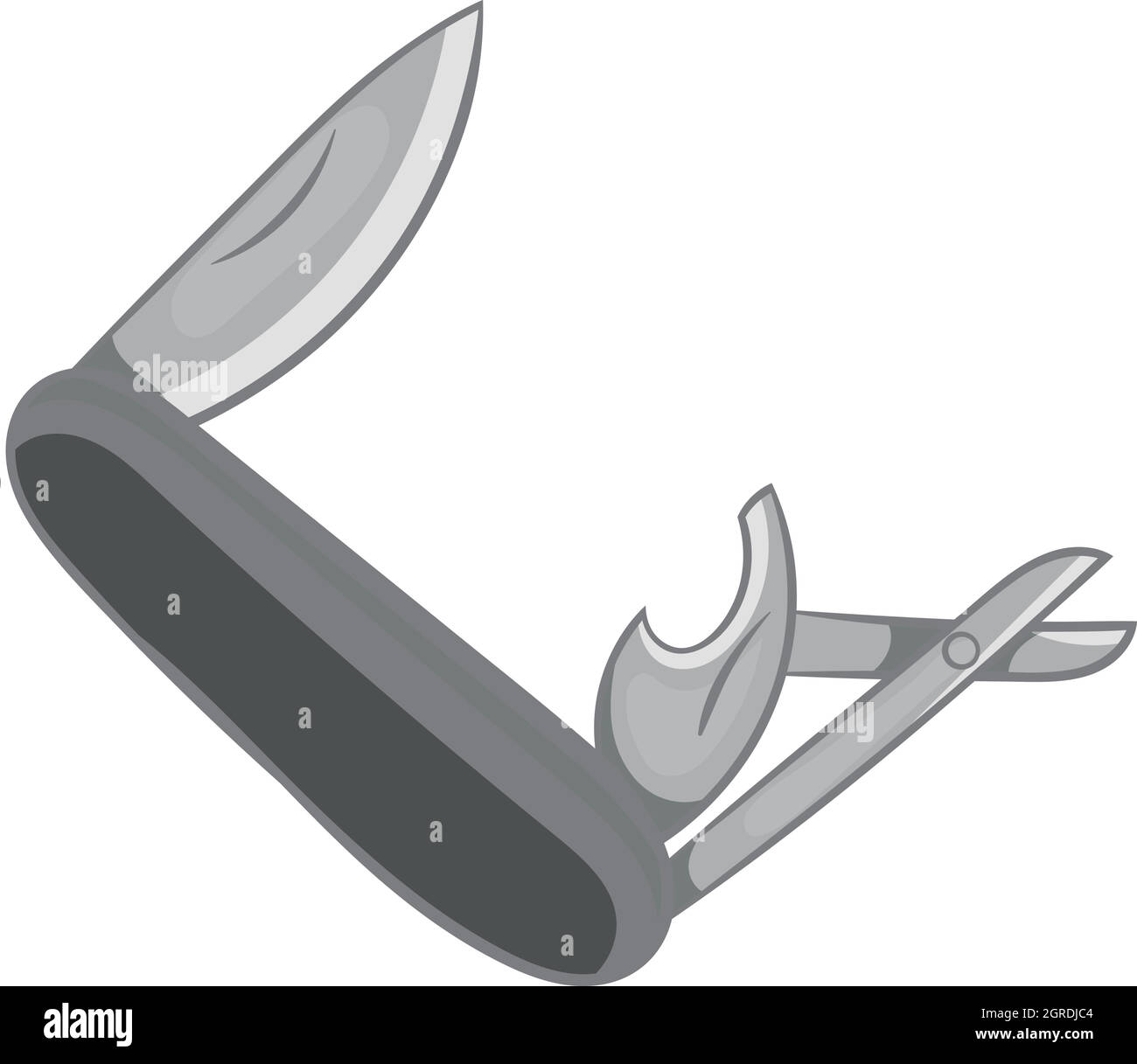 Pocket Knife Cartoon High Resolution Stock Photography and Images - Alamy