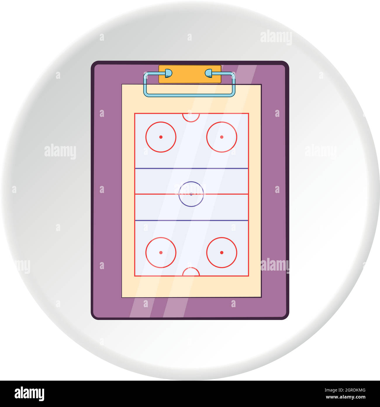 Hockey ice field pattern Stock Vector Images - Alamy