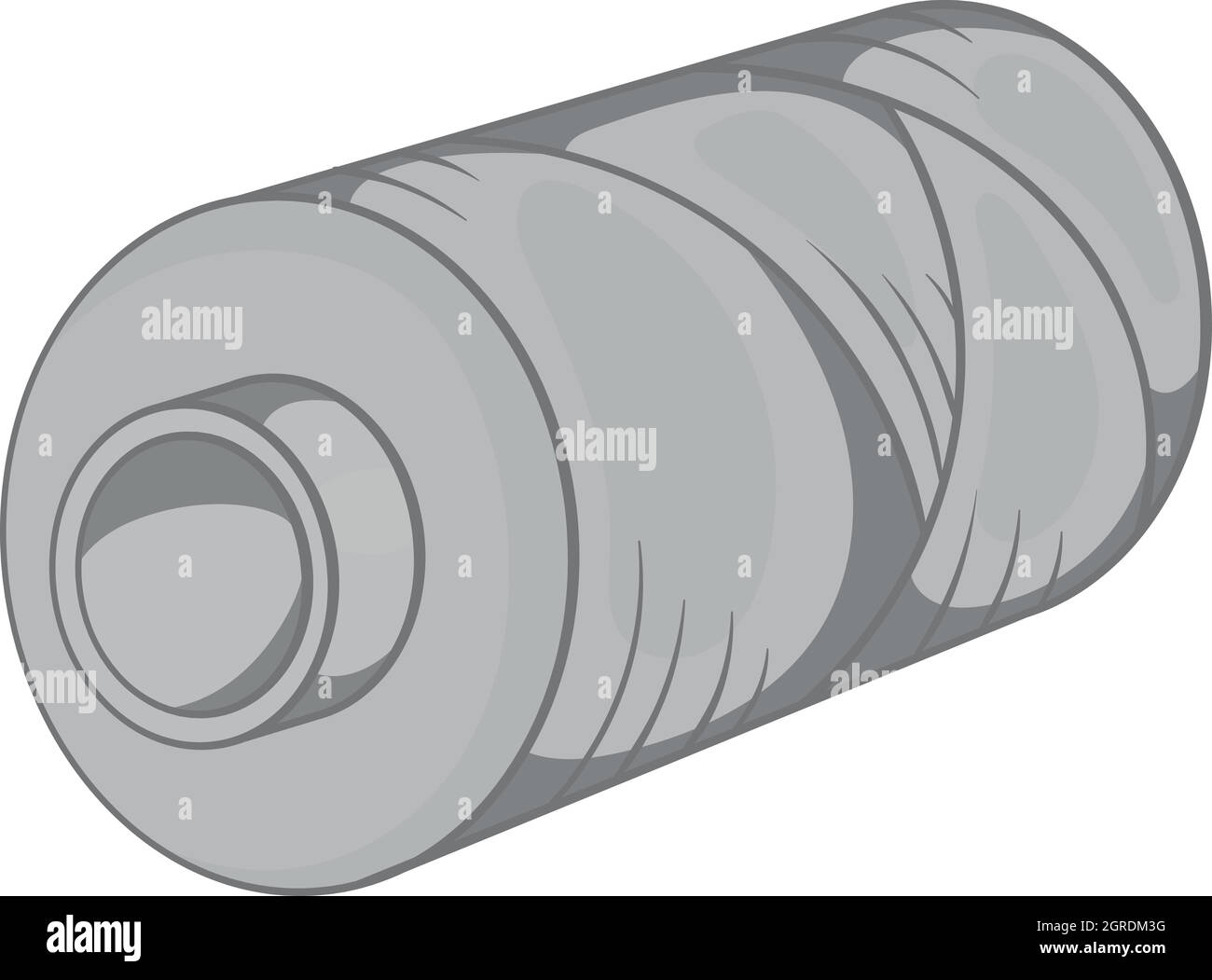 Thread icon, black monochrome style Stock Vector Image & Art - Alamy