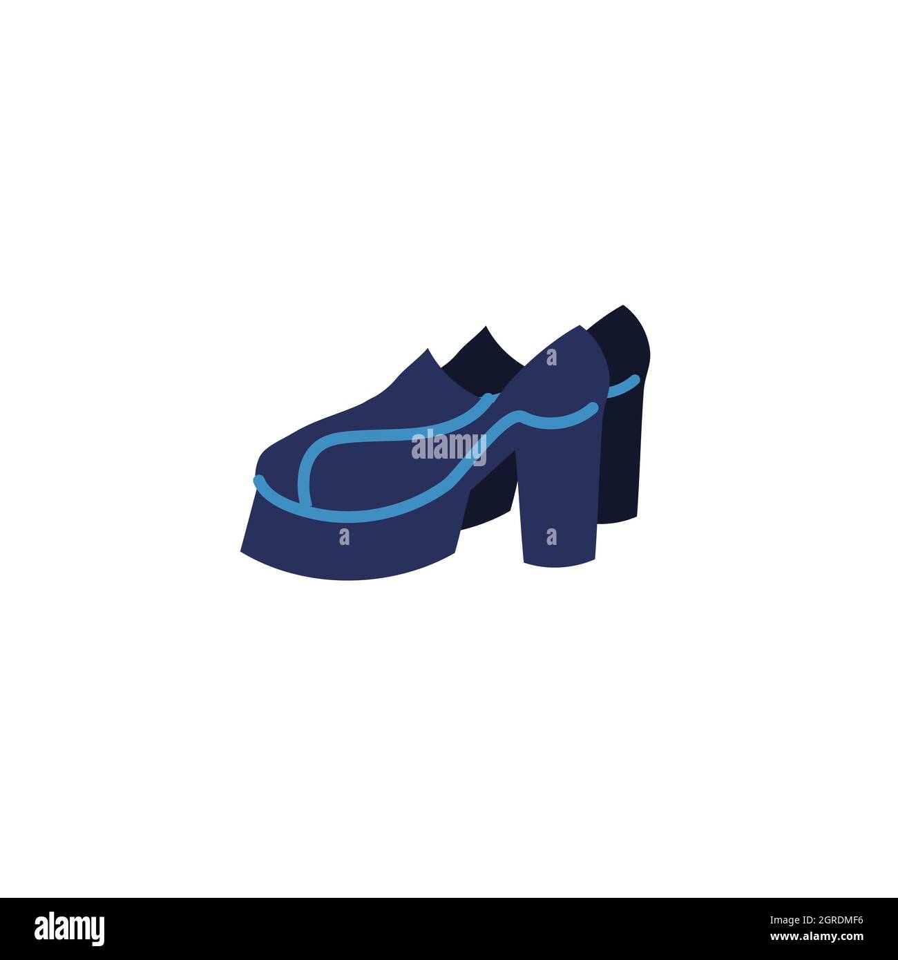 Flat cartoon fashionable shoes,fashion shopping vector illustration ...