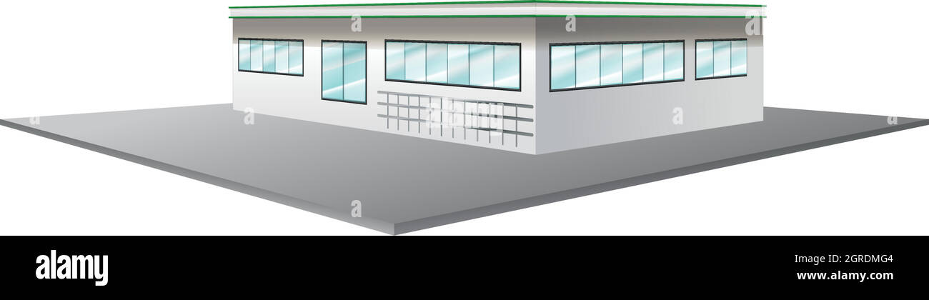 Building design with white paint Stock Vector Image & Art - Alamy