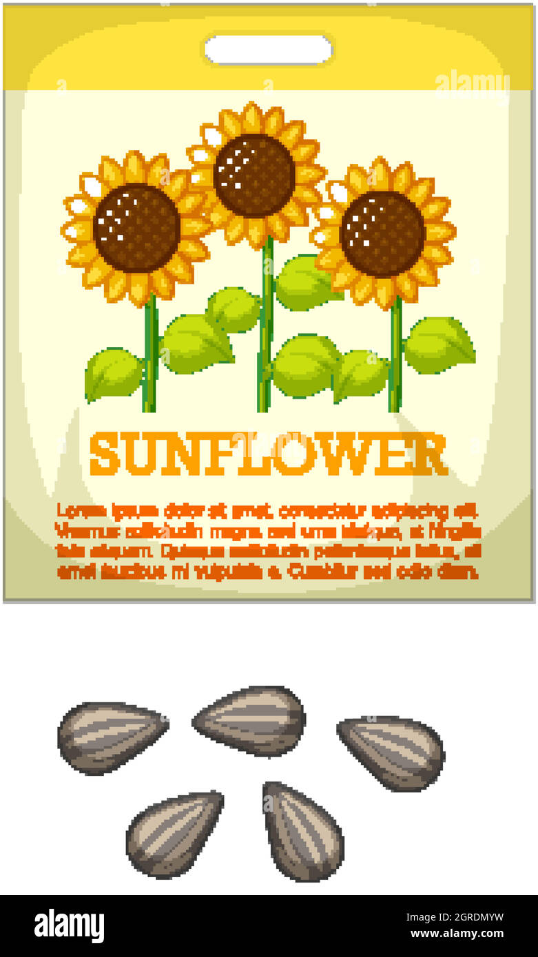 Sunflower Seeds Package