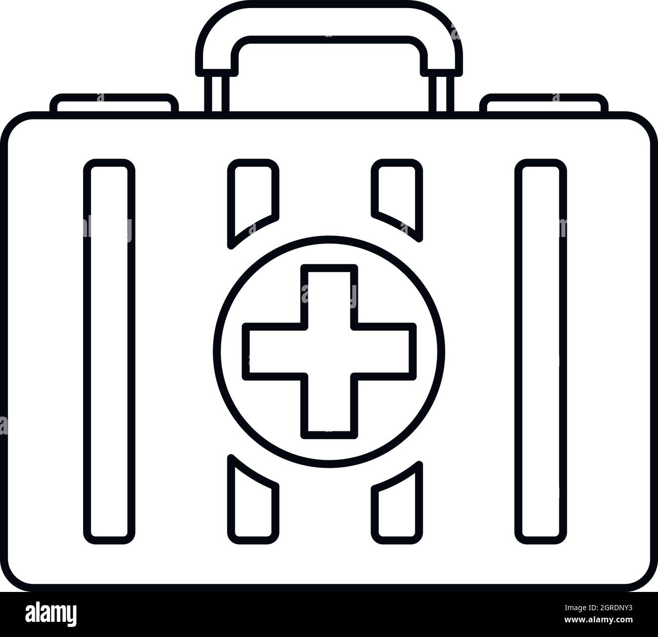 First aid kit icon, outline style Stock Vector Image & Art - Alamy