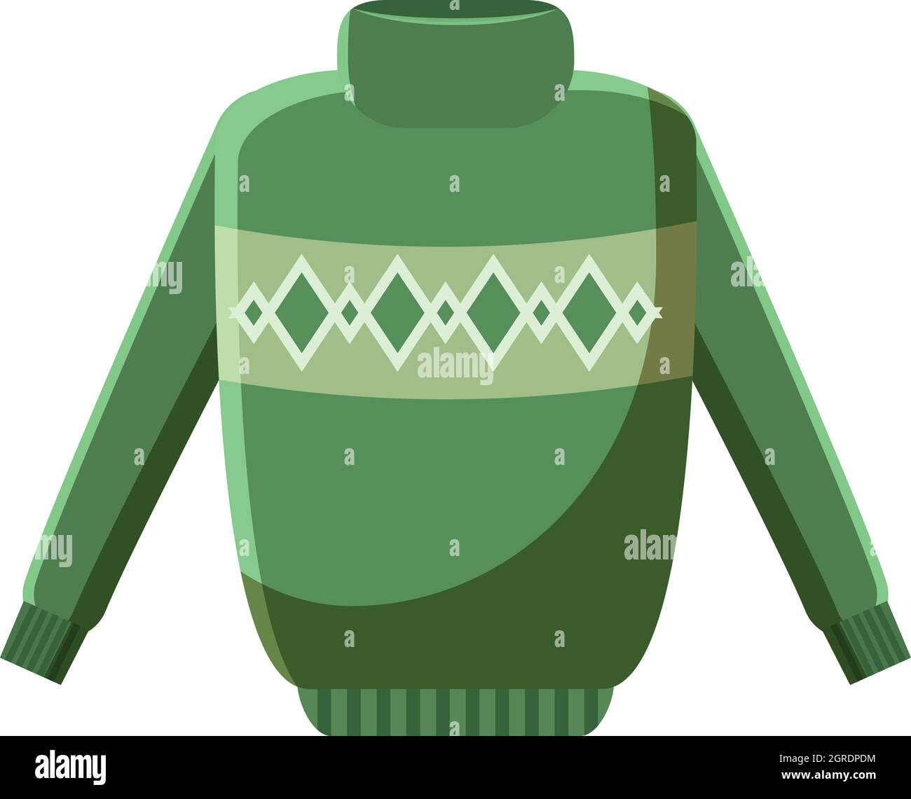 Mens sweater icon, cartoon style Stock Vector Image & Art - Alamy