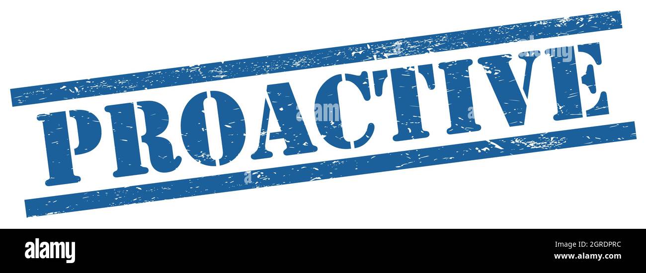Proactive rubber stamp hi-res stock photography and images - Alamy